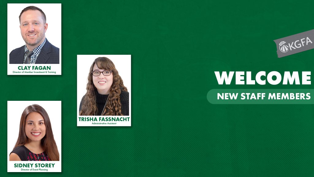 KGFA | KGFA welcomes Clay Fagan and Trisha Fassnacht to the association ...